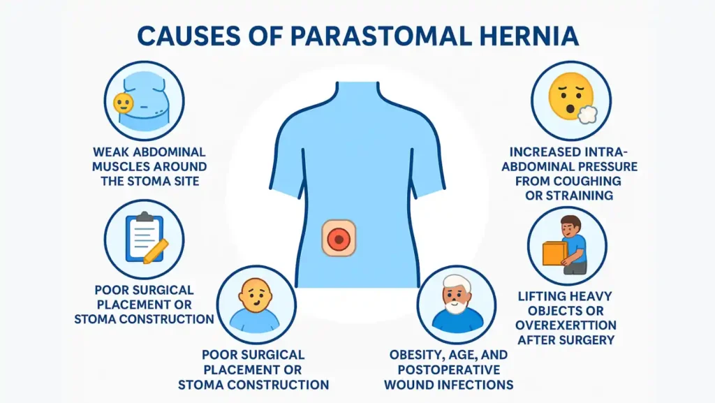 Parastomal Hernia: Symptoms, Causes, Diagnosis & Treatment