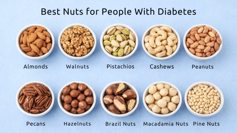Healthy Nuts For Diabetics: Safe Options To Control Blood Sugar